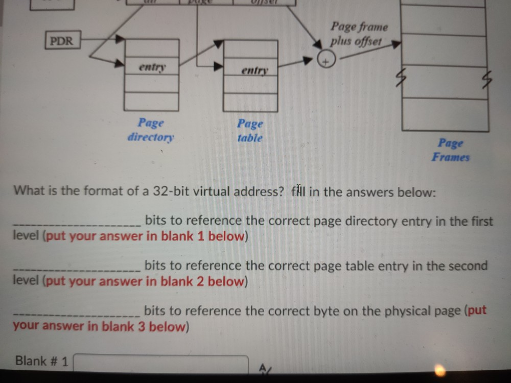 Solved Suppose that we have two-level page tables using Page | Chegg.com