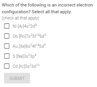 Solved Which of the following is an incorrect | Chegg.com