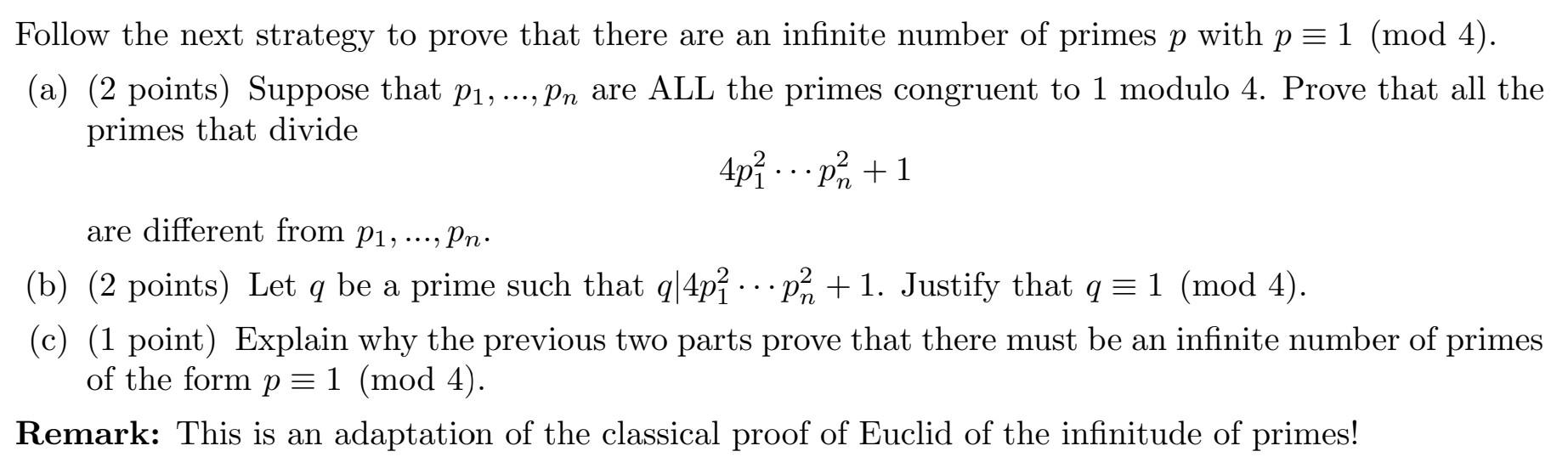 Solved Follow the next strategy to prove that there are an | Chegg.com