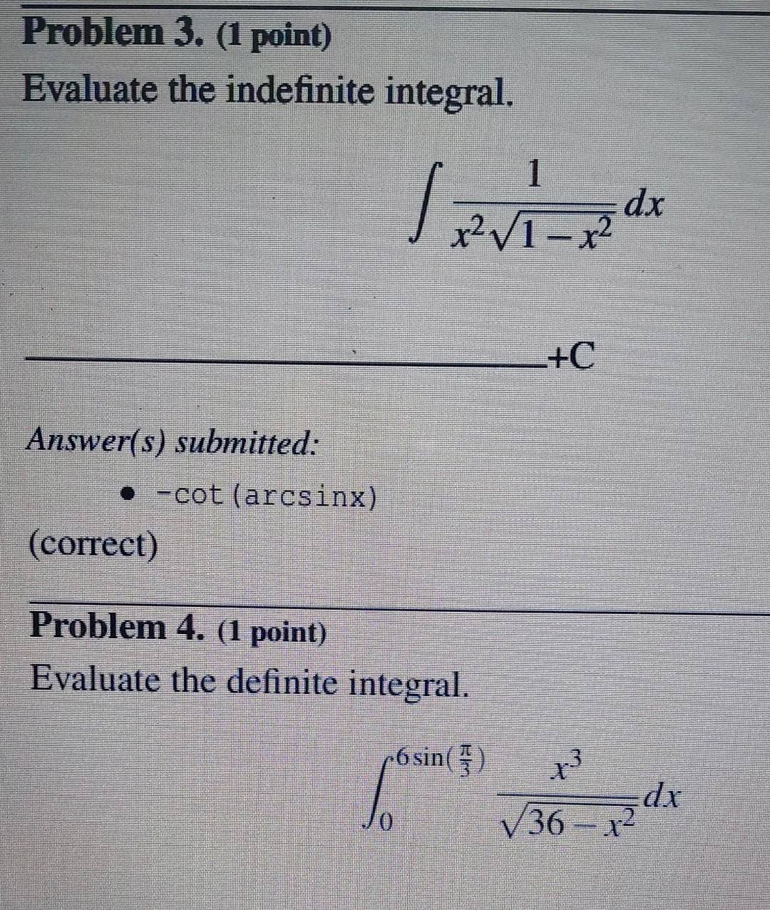 Solved Evaluate the indefinite integral ∫x2x2+1639dx | Chegg.com