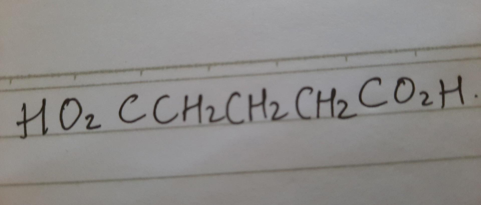 Solved CCH₂ CH₂ CH₂ CO2H. | Chegg.com