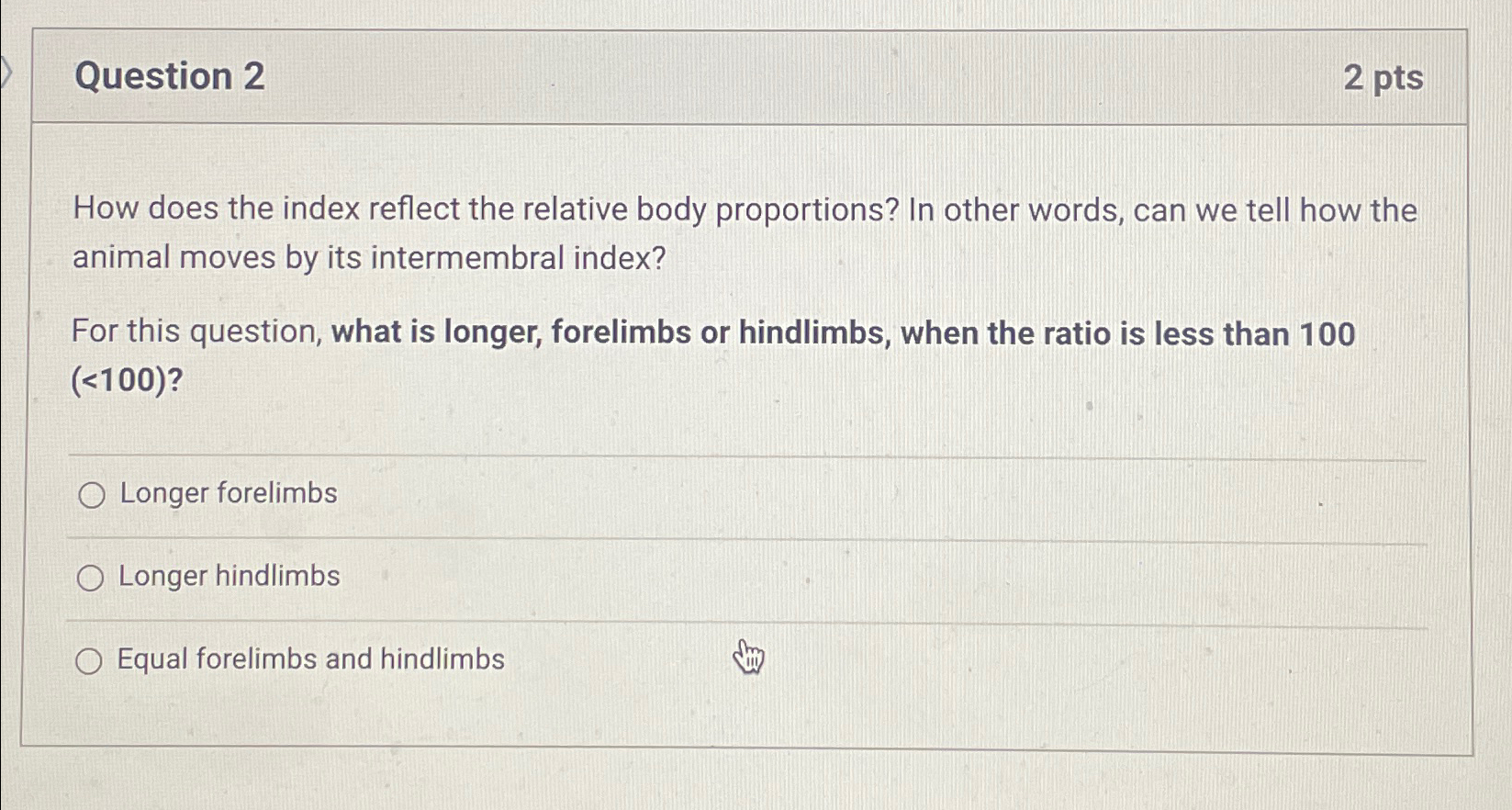 Solved Question 22ptsHow does the index reflect the relative | Chegg.com