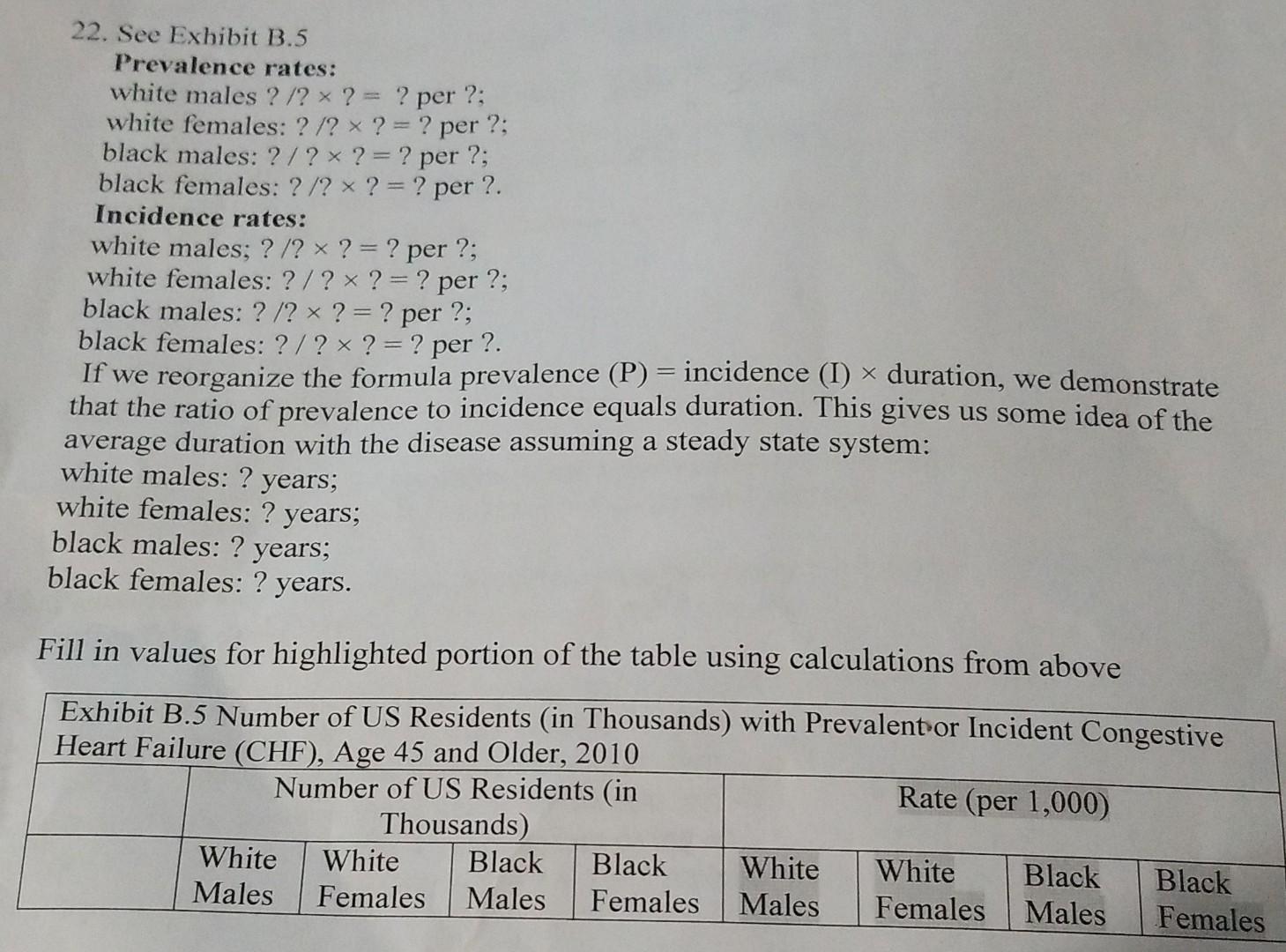 Solved \begin{tabular}{|l|r|r|r|r|r|r|} \hline Prevalent | Chegg.com