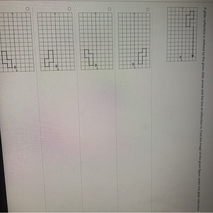 Solved A glide reflection is defined by the given slide | Chegg.com