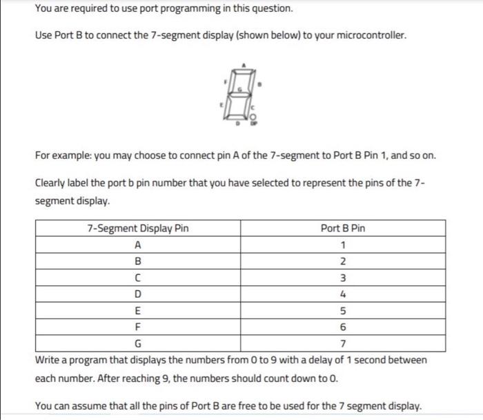 Solved Using Atmega328 and Timer1 to generate the delay // C | Chegg.com