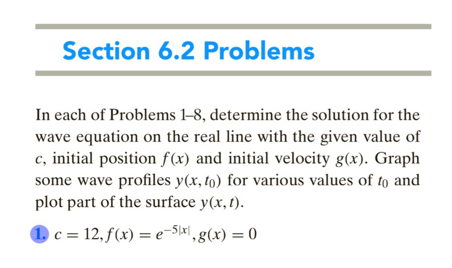 Section 6.2 ﻿ProblemsIn each of Problems 1-8, | Chegg.com