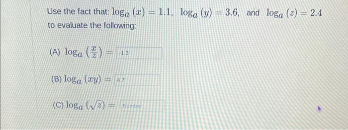 Solved Fully expand the following logarithmic expression | Chegg.com