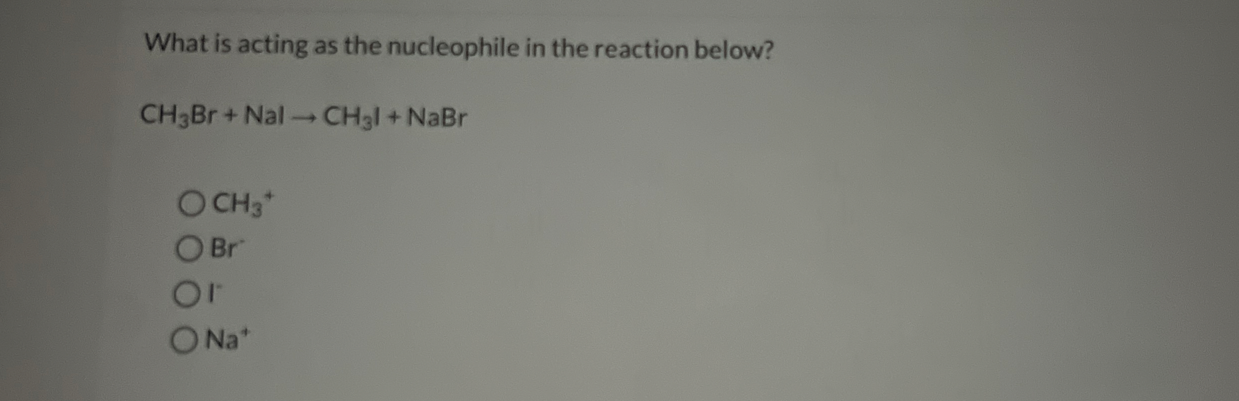 Solved What is acting as the nucleophile in the reaction | Chegg.com