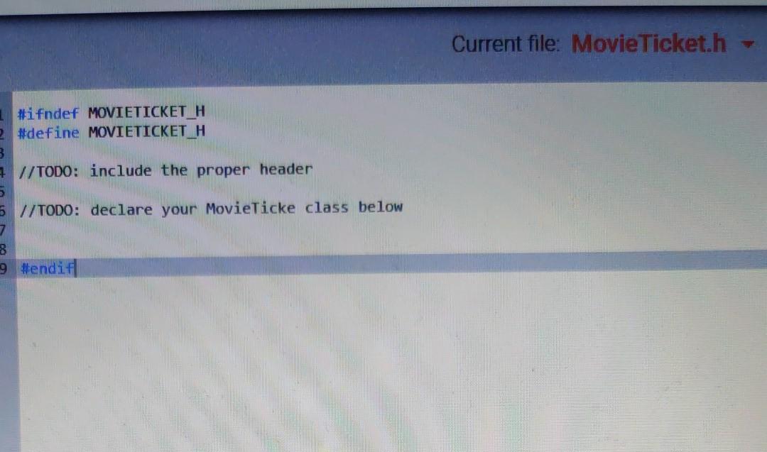 Solved (C++) Given a Ticket class (defined in "Ticket.h" and | Chegg.com