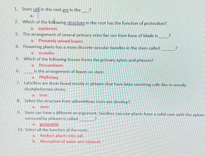 Solved can you please check if they are correct | Chegg.com