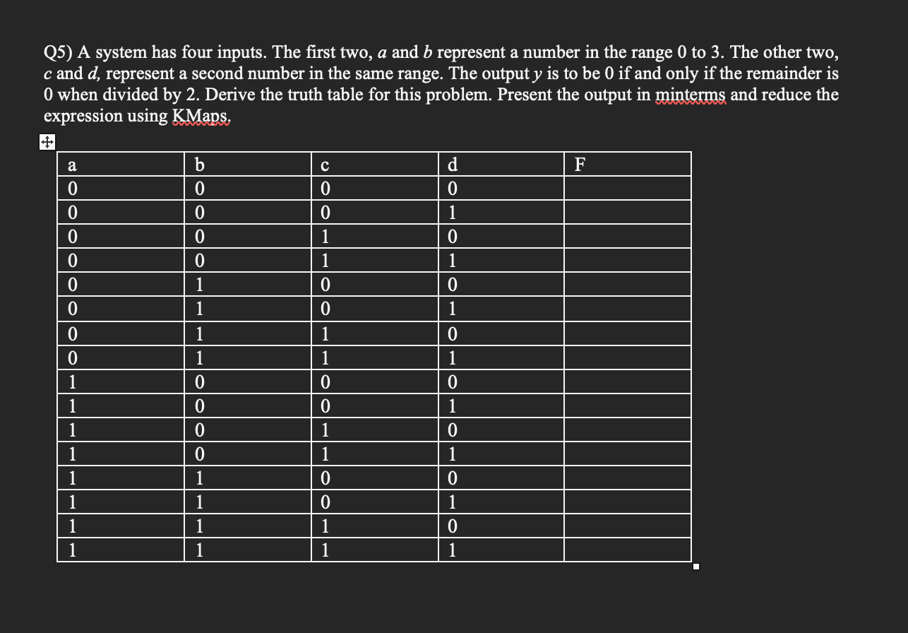 Solved Q5) ﻿Refer to the screenshot. Please help. | Chegg.com