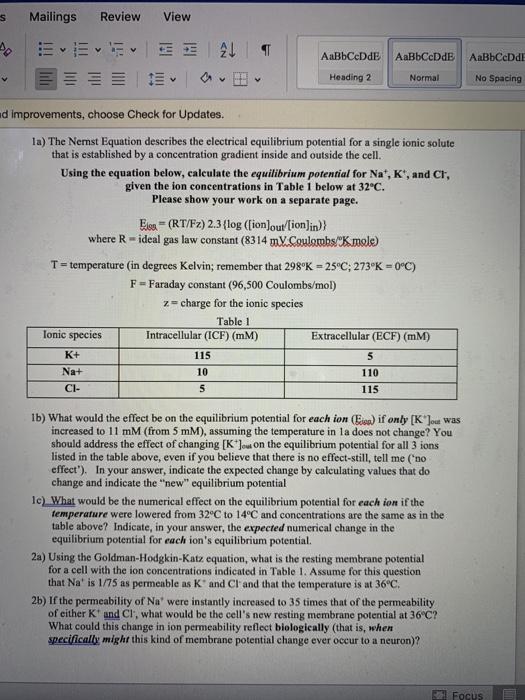 Solved S Mailings Review View 21 T Aabbcedde Aabbccdde