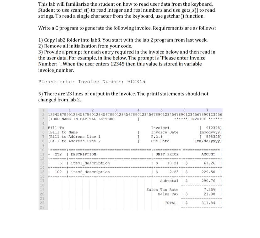 Solved This lab will familiarize the student on how to read | Chegg.com