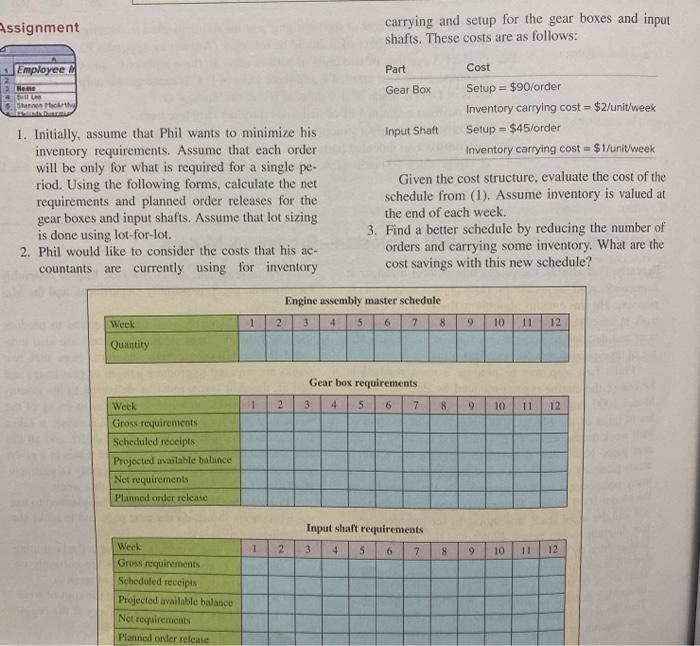 Solved Analytics Exercise: An MRP Explosion-Brunswick Motors | Chegg.com