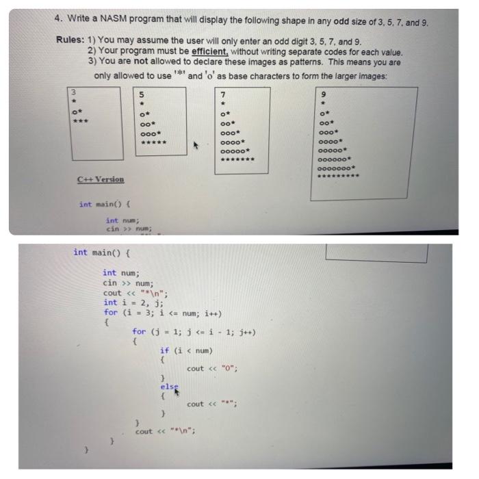 3. Write a sequence of Assembly instructions that | Chegg.com