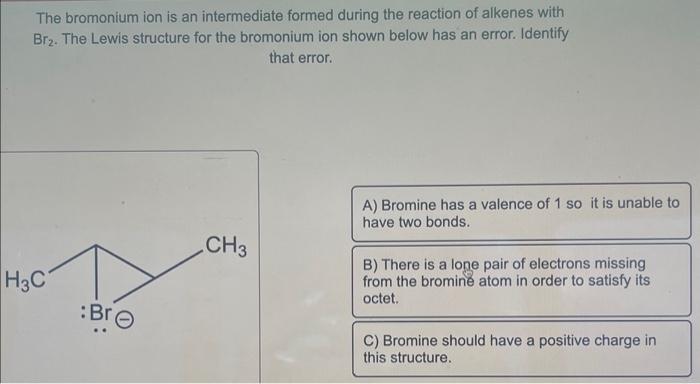 [Solved]: identify the error within this lewis structure Th