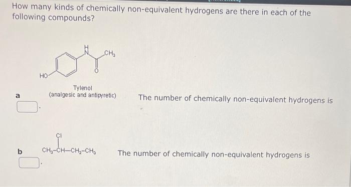 [Solved]: please be correct How many kinds of chemically non