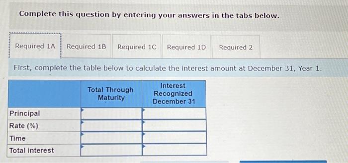 se those calculated values to prepare your journal | Chegg.com