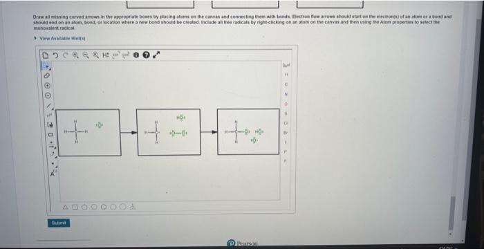 Solved Draw all boxes, reaction arrows, and resonance | Chegg.com