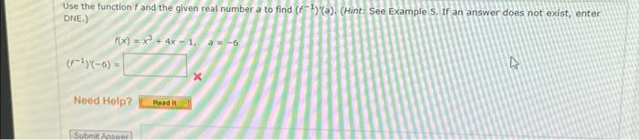 Solved Use the function f and the given real number a to | Chegg.com
