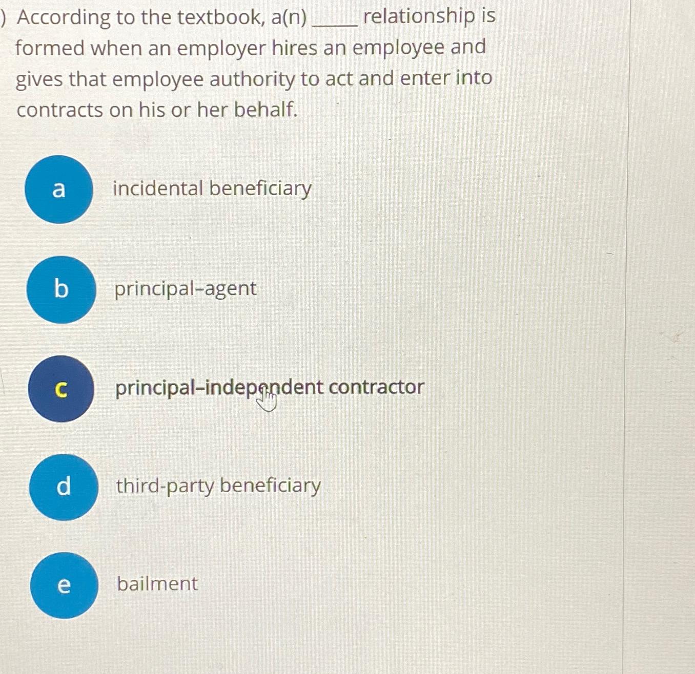 Solved According to the textbook, a(n) ﻿relationship is | Chegg.com