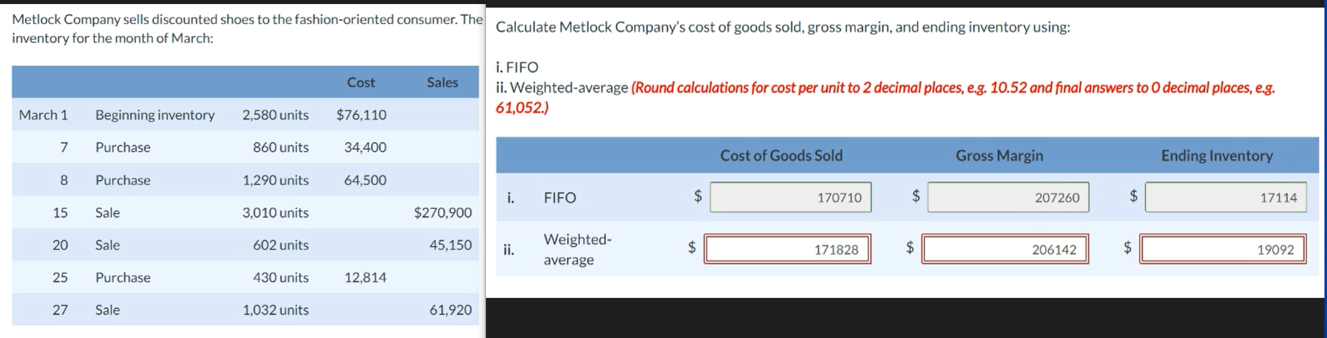 Solved Metlock Company sells discounted shoes to the | Chegg.com Solved Metlock Company sells discounted shoes to the | Chegg.com