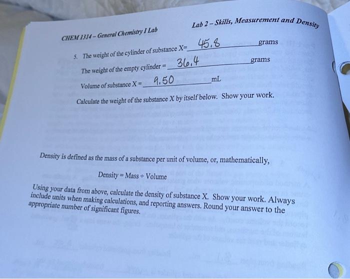 Solved Part IV- Measuring weight The instructor will have | Chegg.com