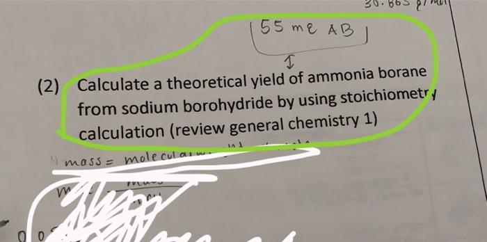 Solved stoichiometry calculation | Chegg.com