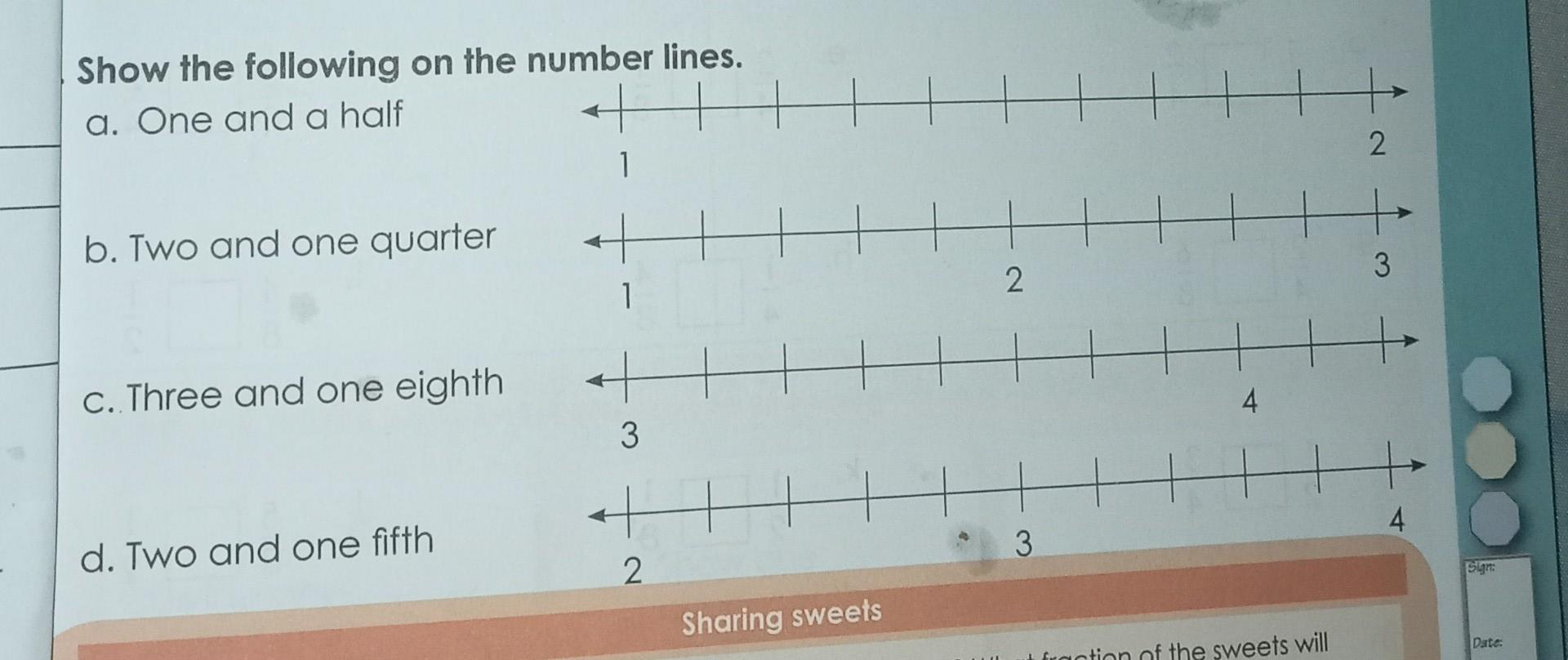Solved Show the following on the n a. One and a half b. Two | Chegg.com