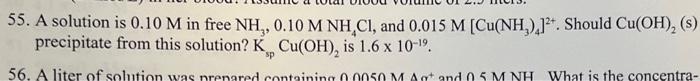 Solved 44. *The solubility products of PbSO4 and SrSO4 are | Chegg.com