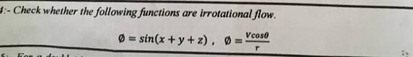 Solved - Check whether the following functions are | Chegg.com