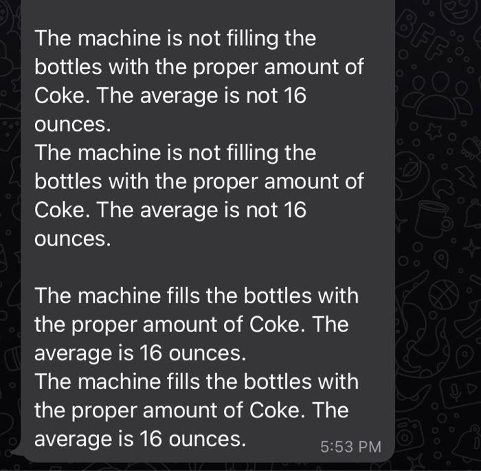 Solved Suppose that you're in charge of a Coca-Cola | Chegg.com