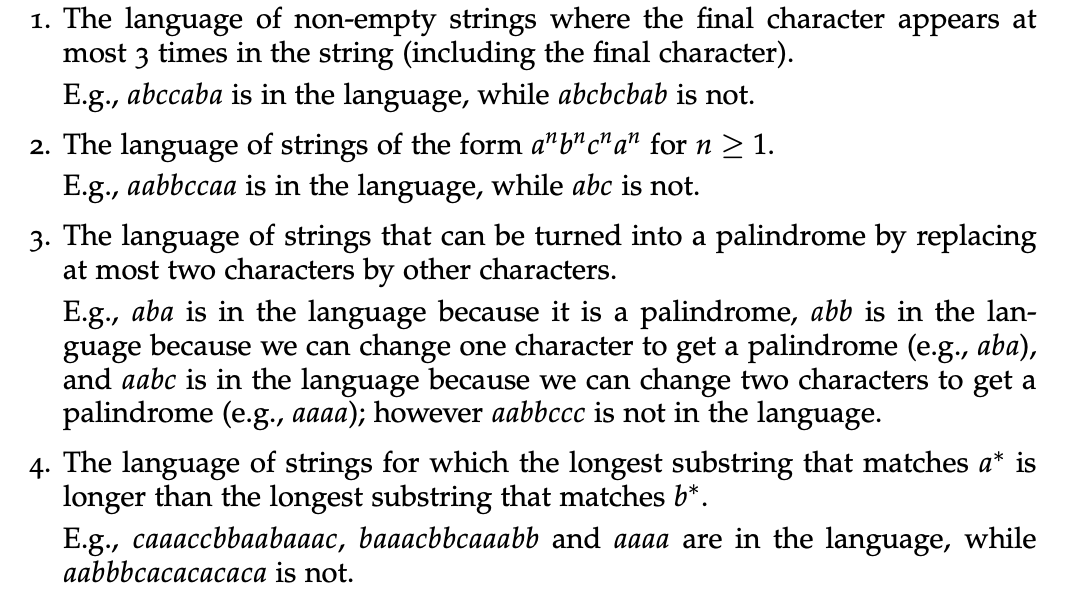 Solved The language of non-empty strings where the final | Chegg.com