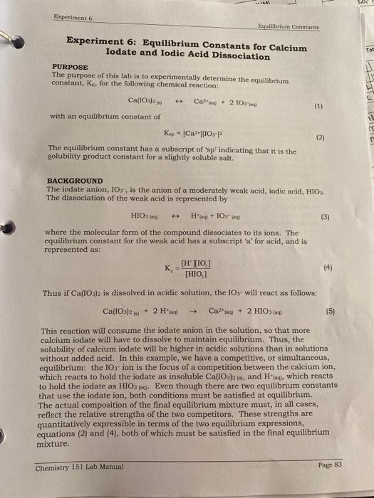 \begin{tabular}{|c|c|} \hline Solution & HCl (M) \\ | Chegg.com