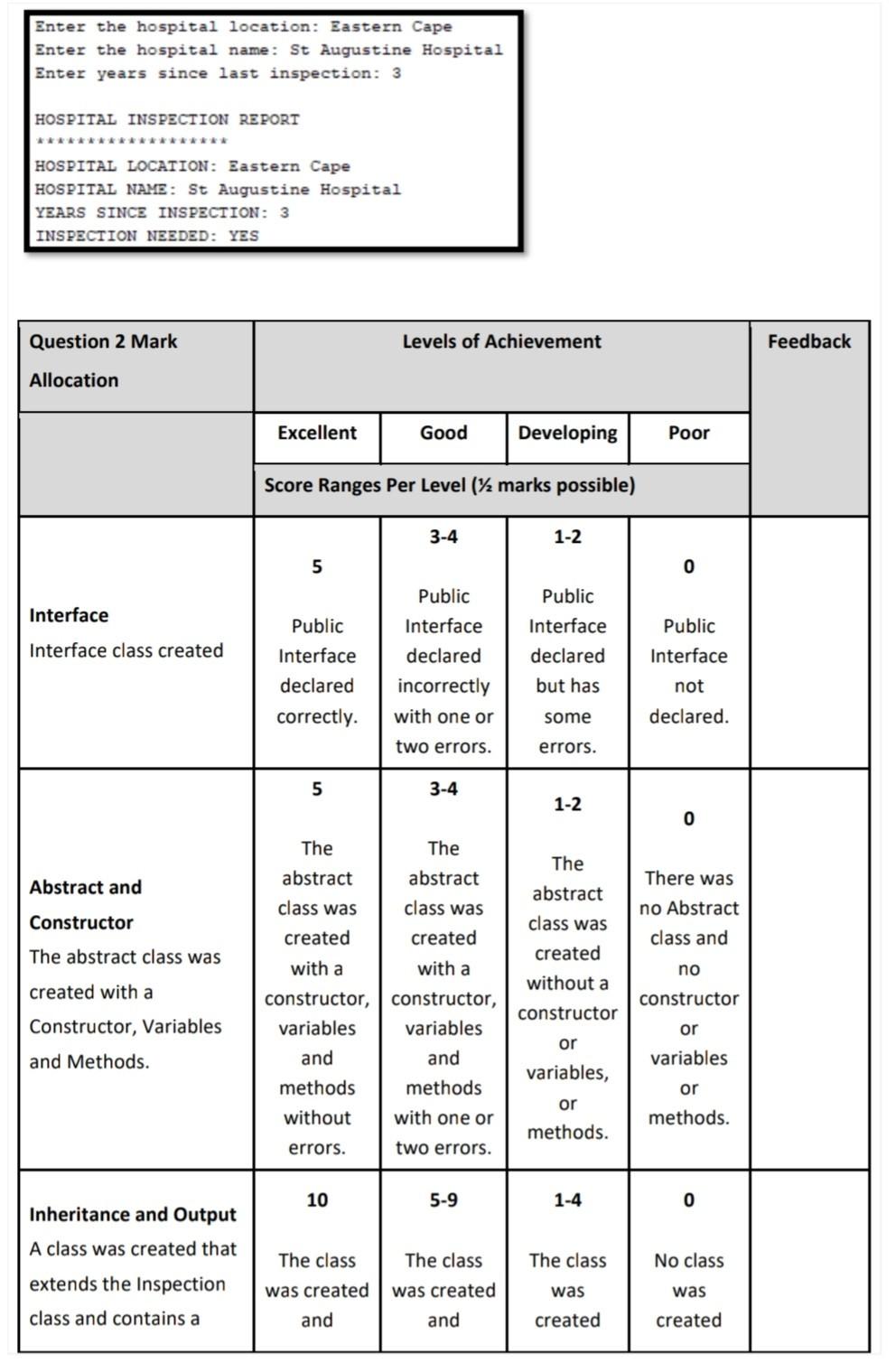 Solved Question 2 (Marks: 30) Write a Java console | Chegg.com