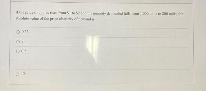 Solved Which of the following factors causes an increase in | Chegg.com