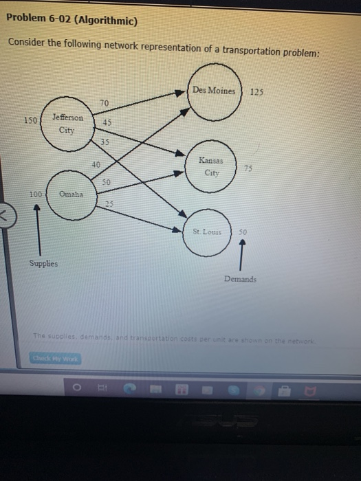 Solved Problem 6-02 (Algorithmic) Consider the following | Chegg.com