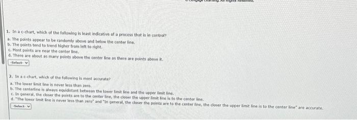 Solved Conceptual Overview: Explore how c-charts are used to | Chegg.com