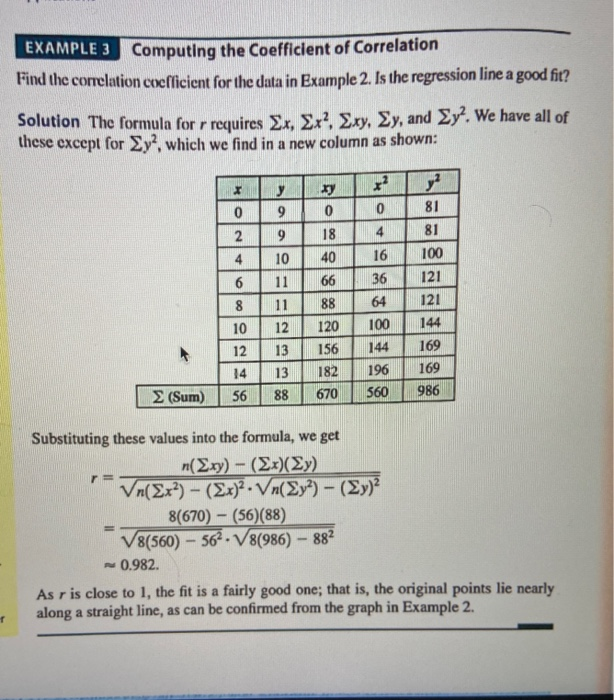 Solved In Exercises 13 and 14. use correlation coefficients | Chegg.com