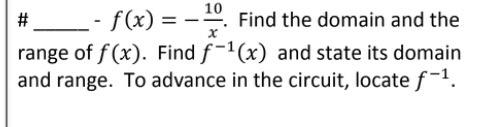 Solved # -f(x) = ex. Find the domain and the range of f(x). | Chegg.com