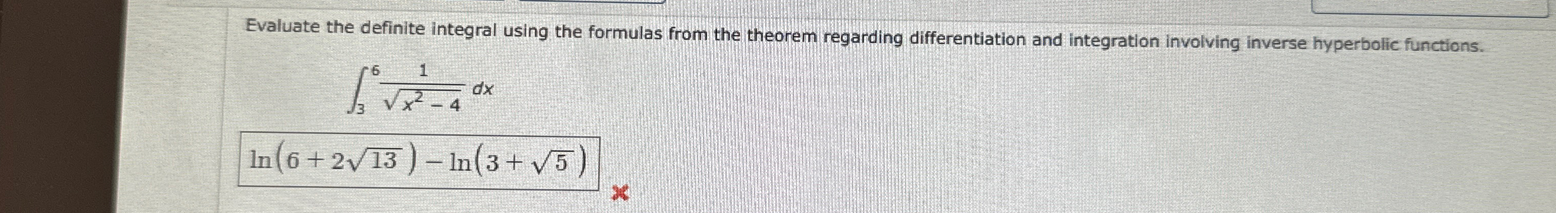 Solved Evaluate the definite integral using the formulas | Chegg.com