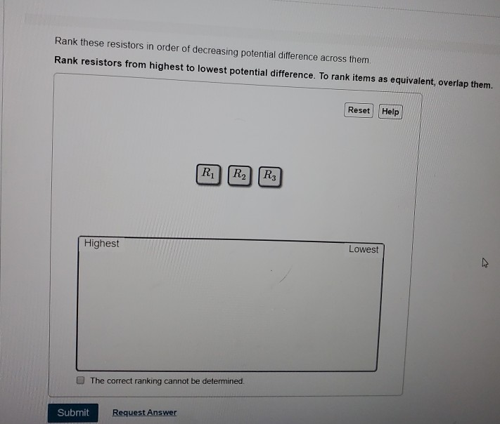 Solved A circuit consists of three resistors, R1 R2 | Chegg.com
