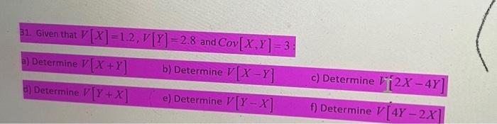 Solved Need Number 31 Done Asap Question 31 Abcde And F 