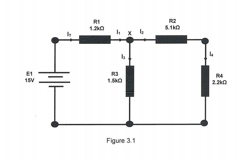 Solved calculate the voltage drops for Vt , V1 , V2 , V3 , | Chegg.com