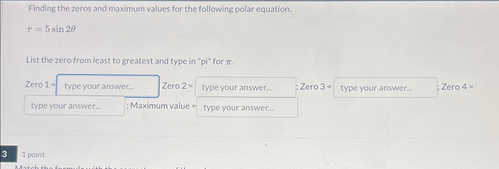 Solved Finding the zeros and maximum values for the | Chegg.com