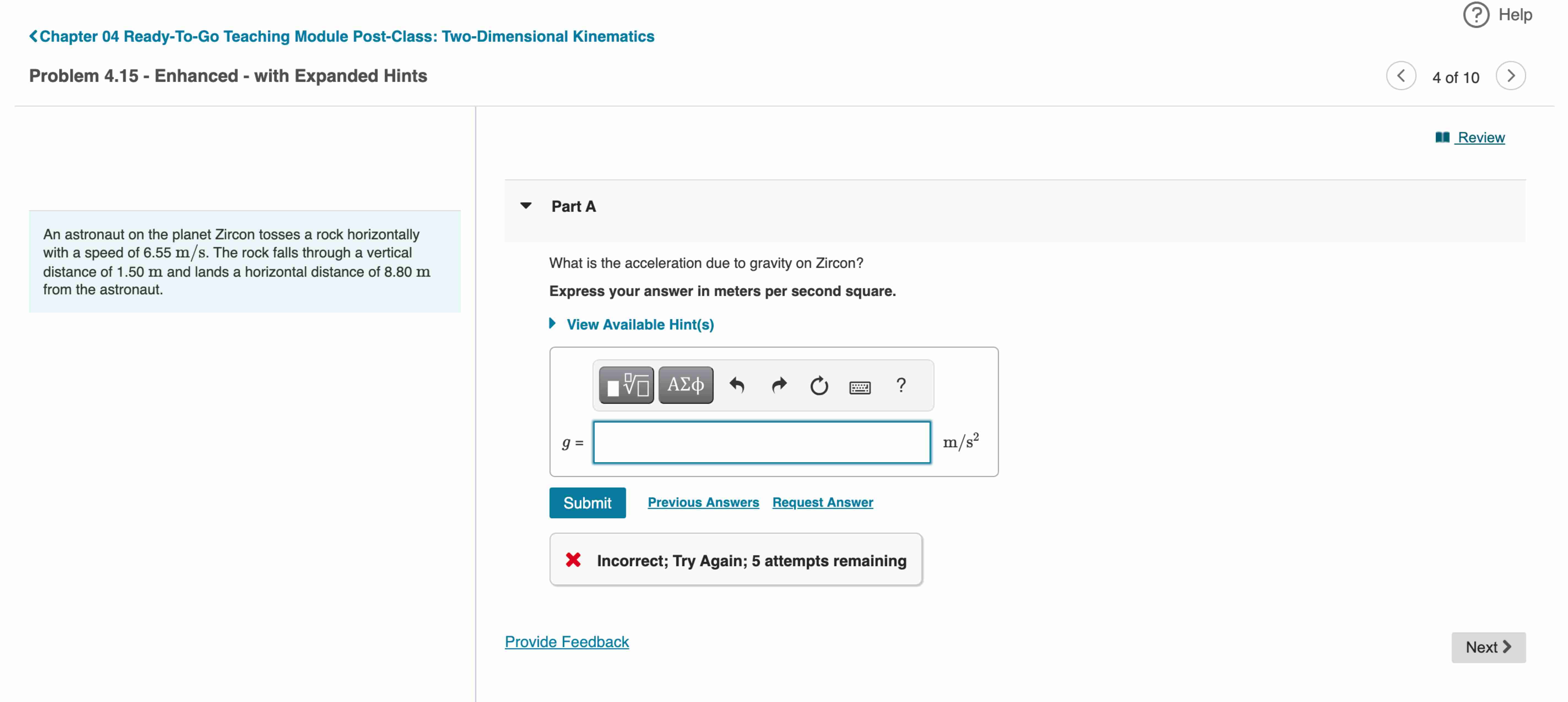 Solved Problem 4.15 - ﻿Enhanced - ﻿with Expanded HintsAn | Chegg.com