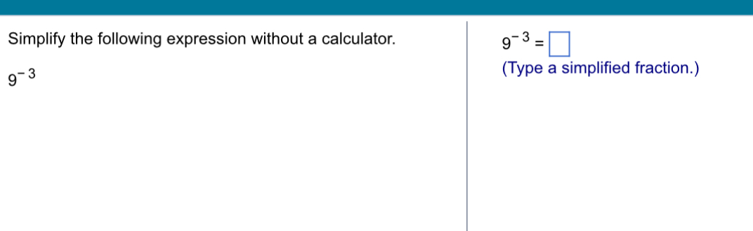 Solved Simplify the following expression without a | Chegg.com
