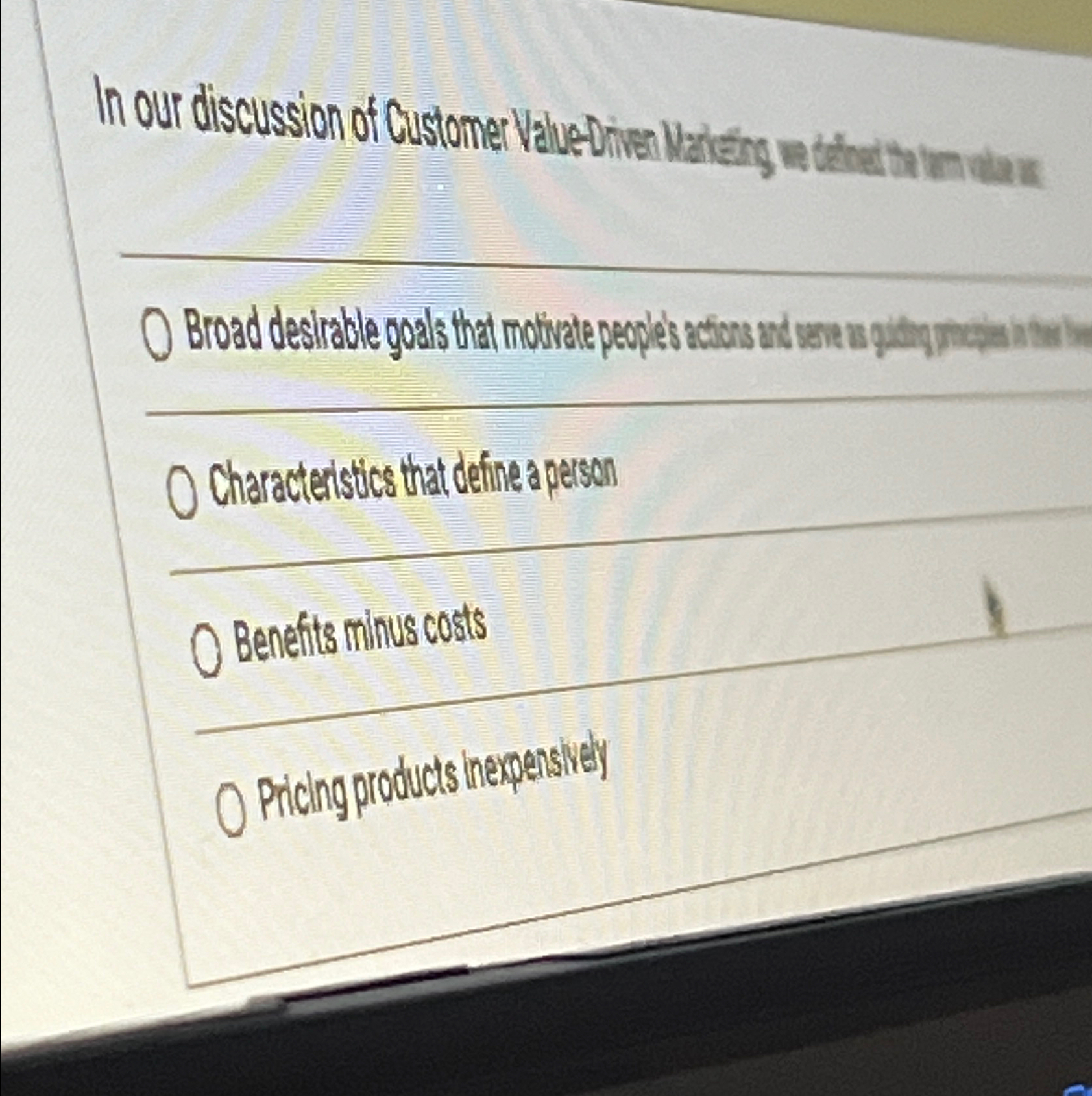 Solved 0 ﻿Characterstics that define a personO Benefits | Chegg.com