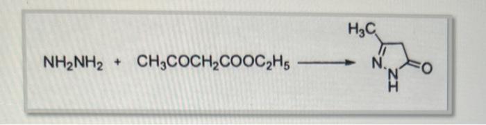 Solved NH2NH2+CH3COCH2COOC2H5 | Chegg.com