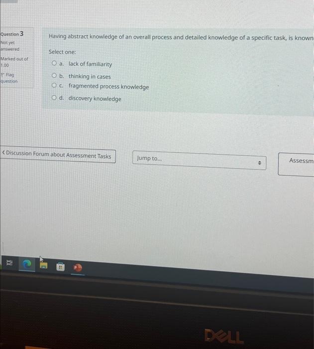Solved Question 3 Having abstract knowledge of an overall | Chegg.com